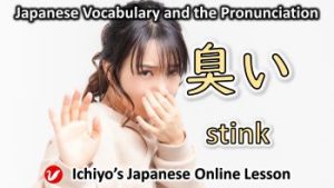 How to say “smelly” in Japanese | 臭い (くさい、kusai) | Ichiyo's Japanese Learning Site